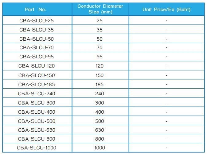 Connector Copper Sleeve - CBA POWER TECHNOLOGY